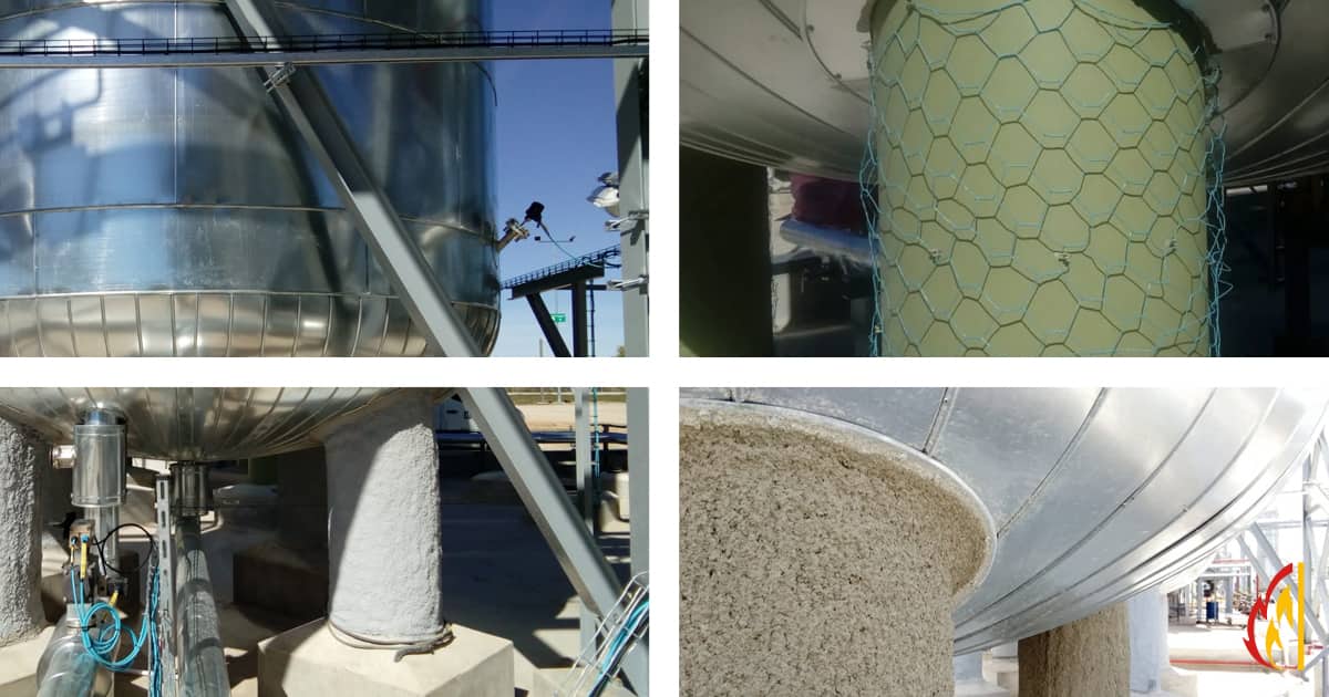 Instalación de Morteros de Protección contra Incendios ☛ 1º REVIS